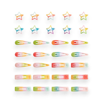 Hair Clips – Summer Crystal